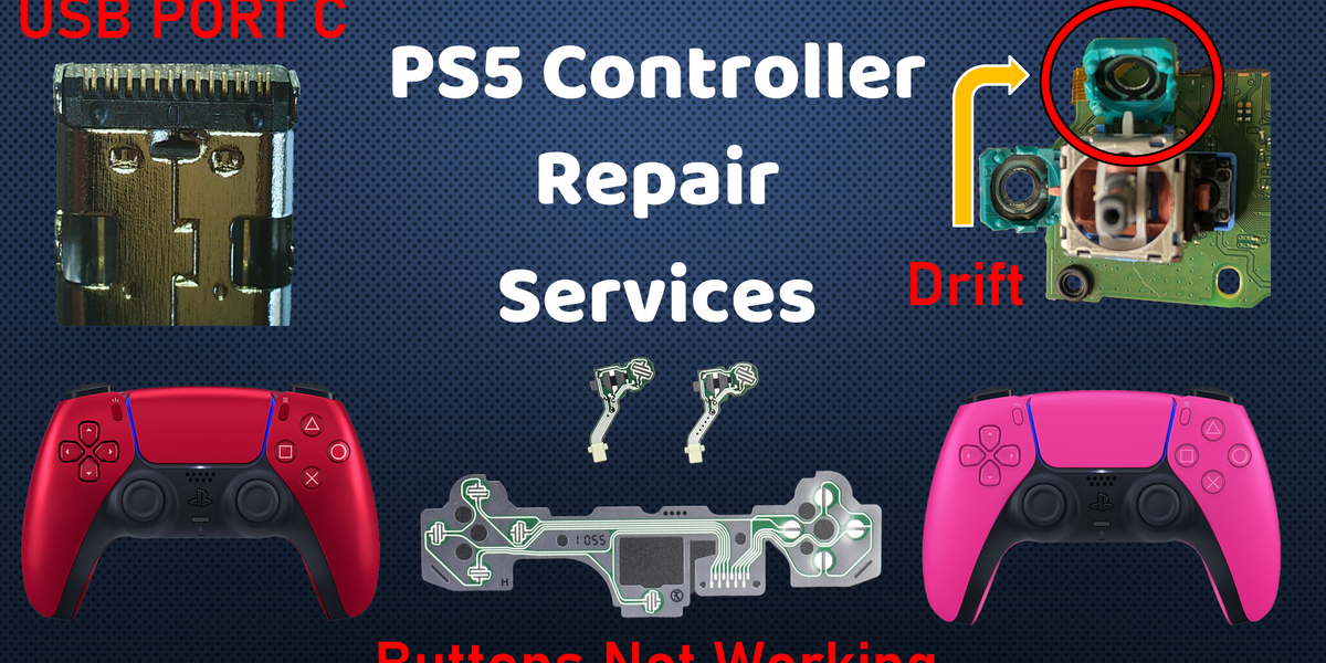 PS5 Controllers Repair Services - Australia-wide Repairs — Game Console ...