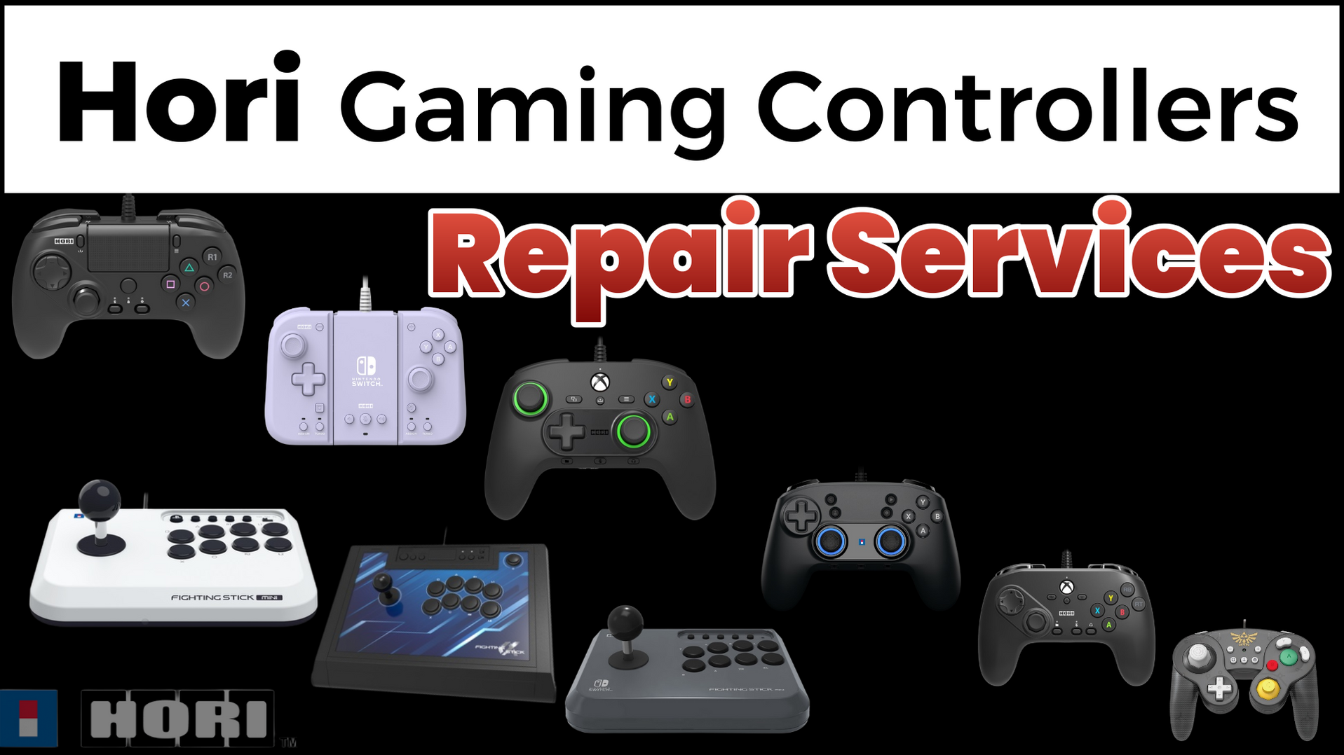 Hori Gaming Controllers — Game Console Repairs