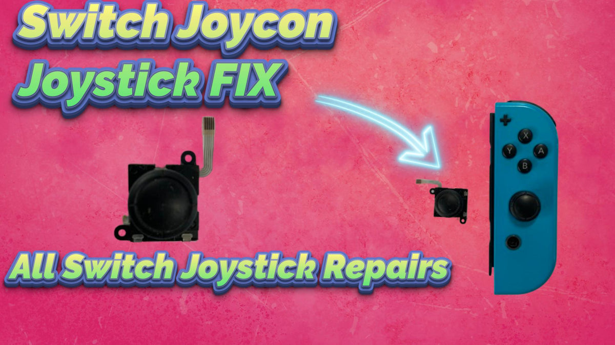 Switch Joycon Damaged Joystick Repair Service — Game Console Repairs