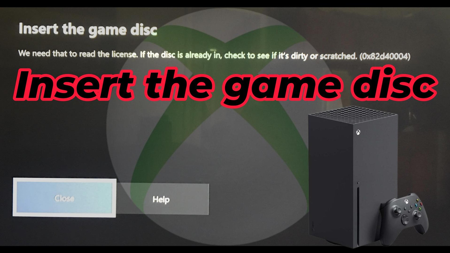 XBOX Series X Not Reading Games Repair Service — Game Console Repairs