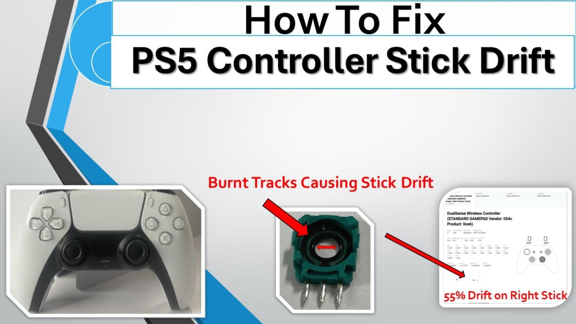 PS5 Controller Stick Drift Repair - All PS5 Controller Repairs — Game ...