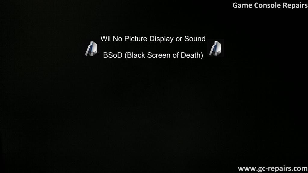 Wii No Picture Display or Sound Repair service - Game Console Repairs