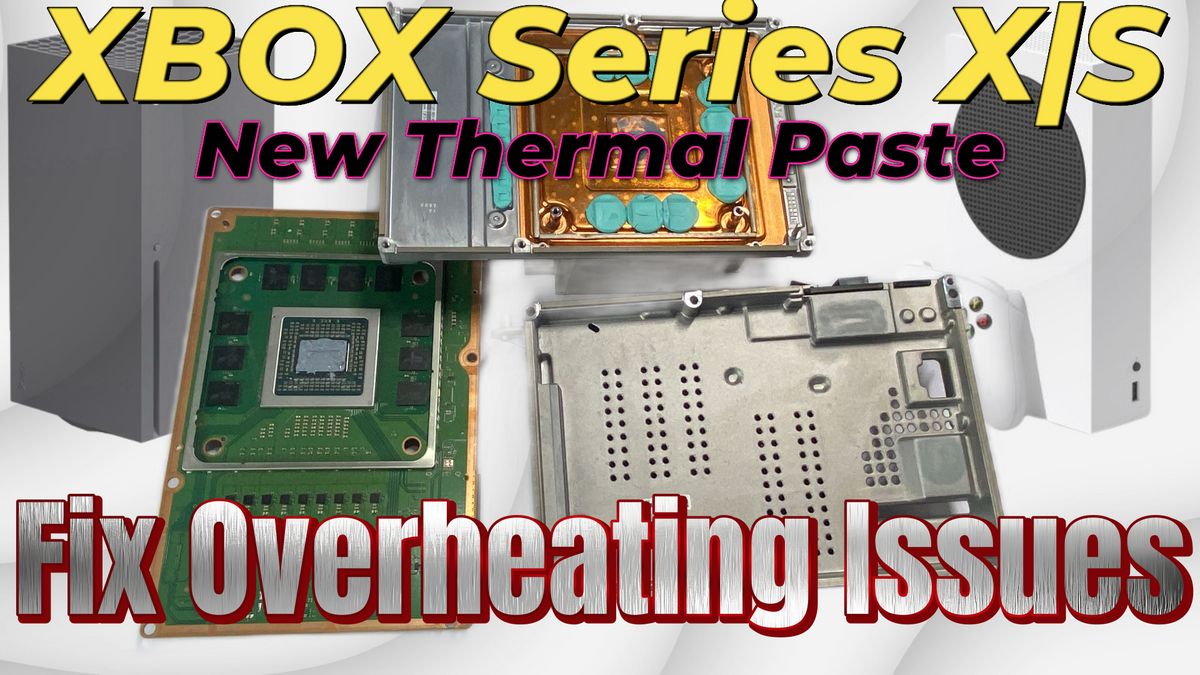 XBOX Series X|S Overheating Fix - Fan Cleaning & New Thermal Paste ...
